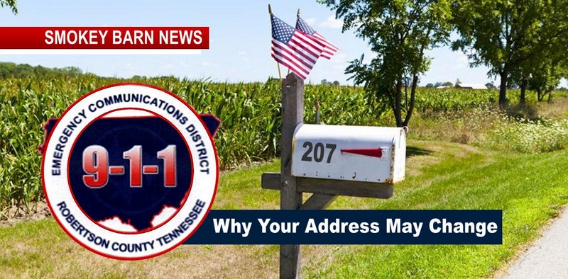Message From 911 - "Why Your Address May Change" - Smokey Barn News