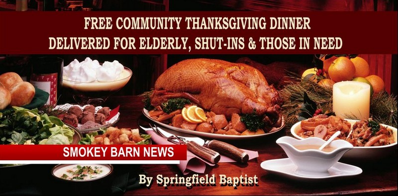 Free Community Thanksgiving Meal For Those In Need By Springfield ...