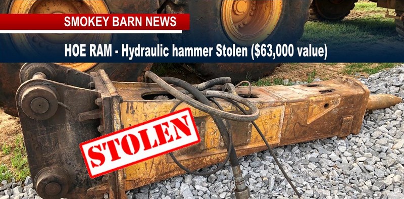 $5k Reward Offered For Return Of Stolen Hoe Ram In Coopertown - Smokey ...