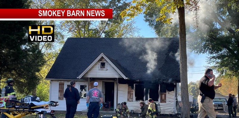 VIDEO: Greenbrier Home Ignites, First Responders On Scene - Smokey Barn ...