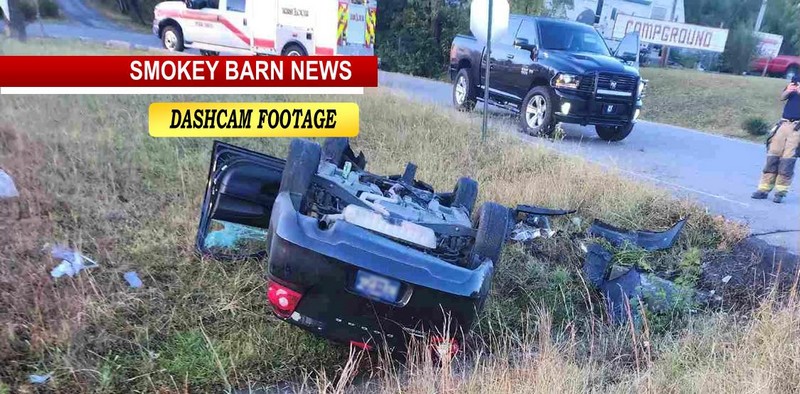 Firefighter Dashcam Captures Rollover Crash In Robertson County ... Firefighter Dashcam Captures Rollover Crash In Robertson County ...