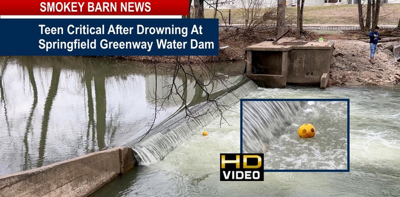 VIDEO: Teen Critical After Drowning At Springfield Greenway Dam ...