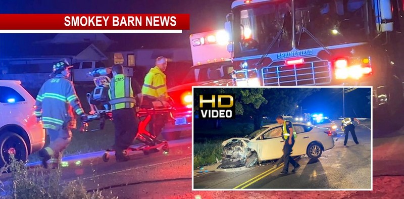 Injury and Arrest Follow Springfield Head-On Crash - Smokey Barn News