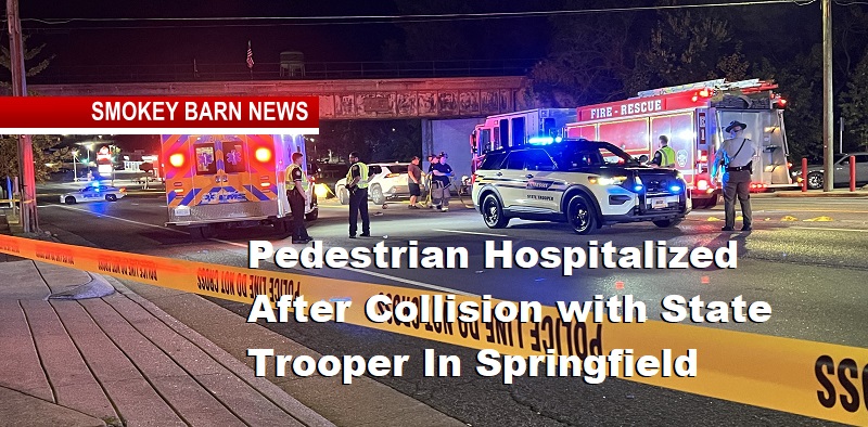 Pedestrian Hospitalized After Collision with State Trooper In ...