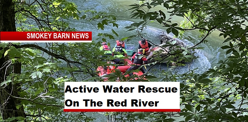 Active Water Rescue On The Red River - Smokey Barn News