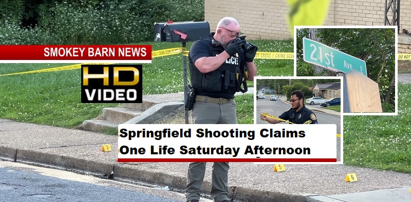 Springfield Shooting Claims One Life Saturday Afternoon - Smokey Barn News