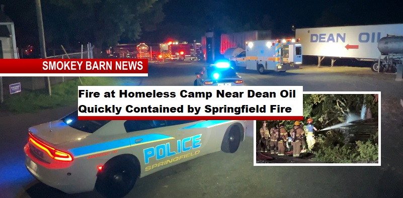 Fire at Homeless Camp Near Dean Oil Quickly Contained by Springfield ...